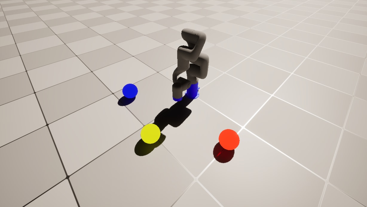 Task 1 - Reach with Fixed Location | GPUOpen Manuals